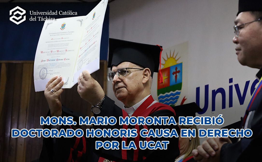 Mons. Mario Moronta recibió Doctorado honoris causa en Derecho por la ...
