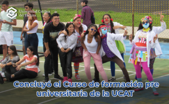 Concluyó el Curso de formación pre universitaria de la UCAT - Universidad Católica del Táchira