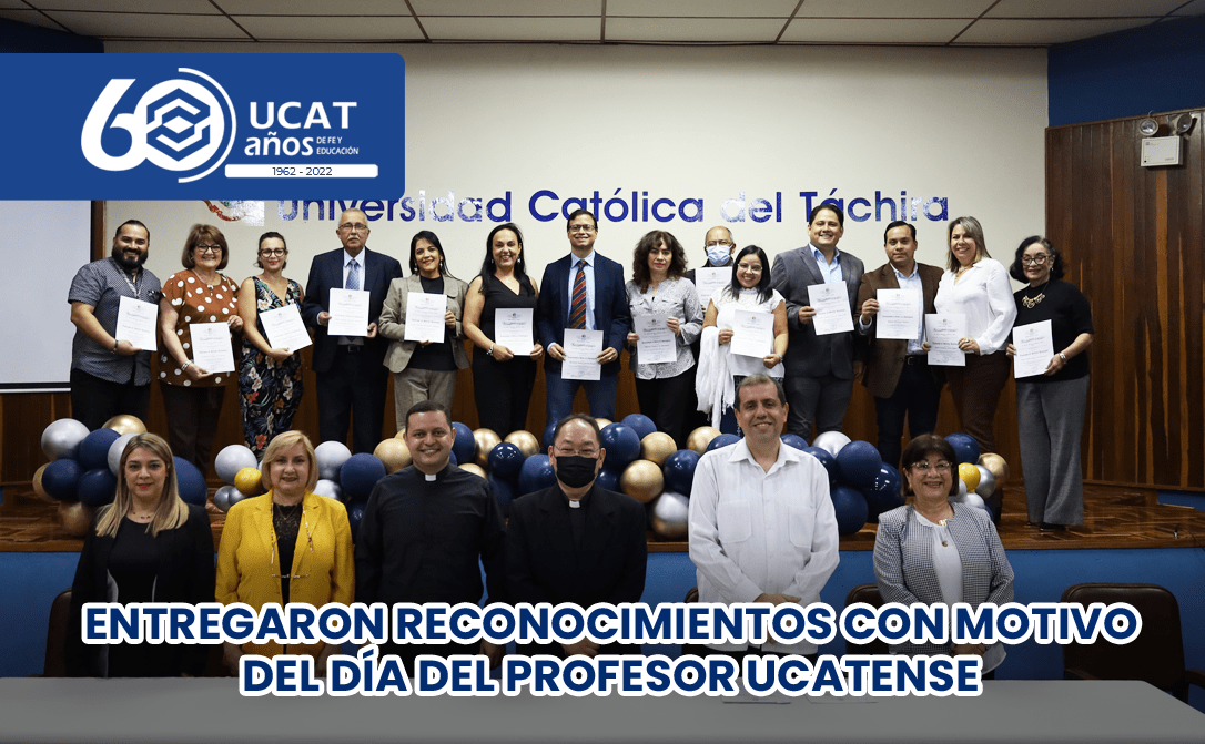 Entregaron reconocimientos con motivo del día del profesor Ucatense - Universidad Católica del ...