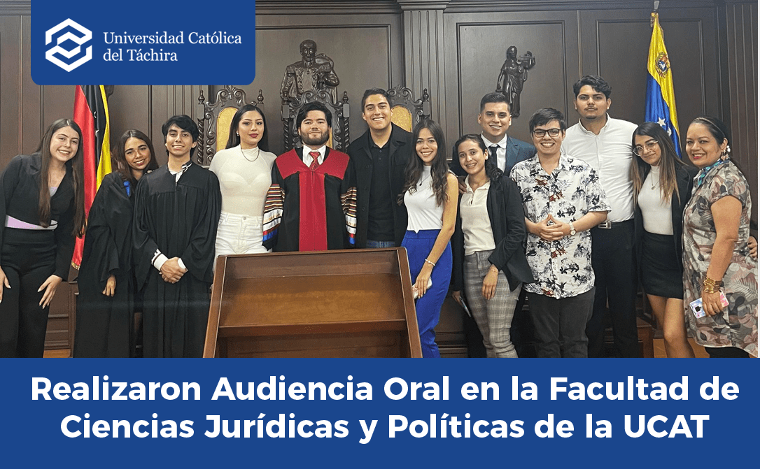 Realizaron Audiencia Oral en la Facultad de Ciencias Jurídicas y Políticas de la UCAT ...