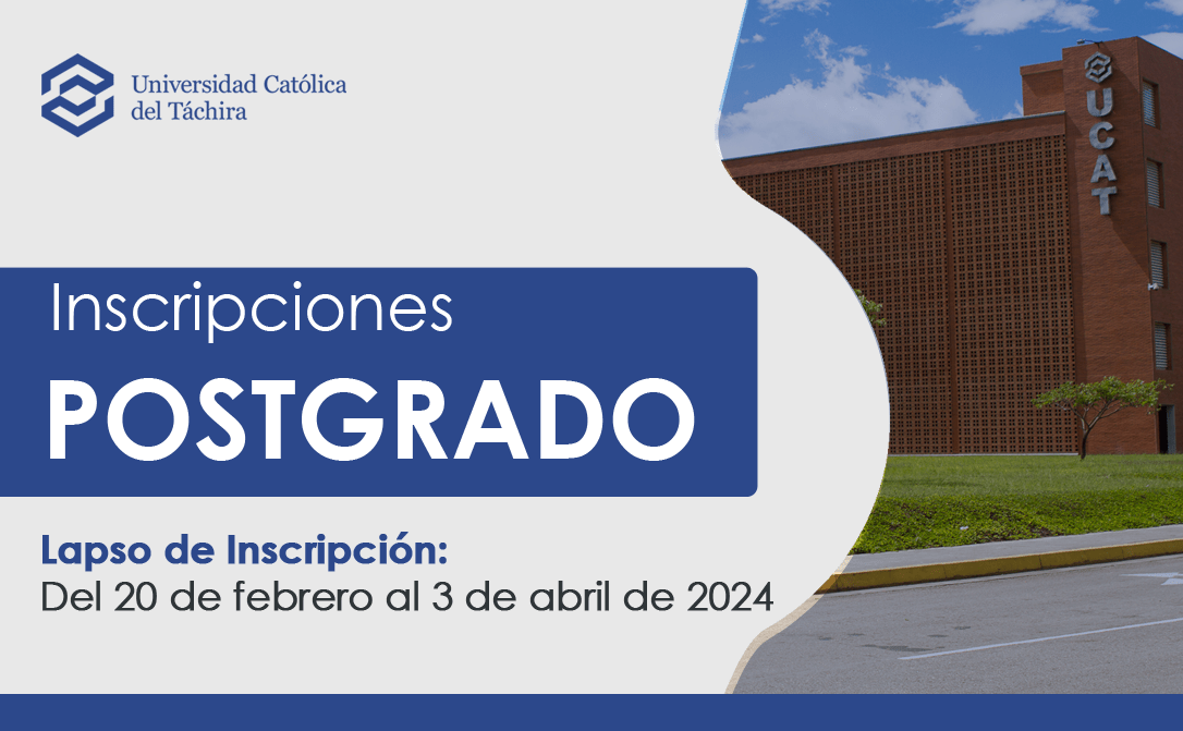 Inscripciones Postgrado - Universidad Católica del Táchira